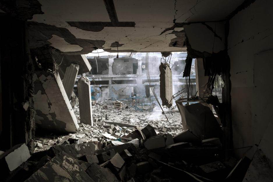 Gaza, après les bombes, photographe Stephen Dock (source Mediapart)