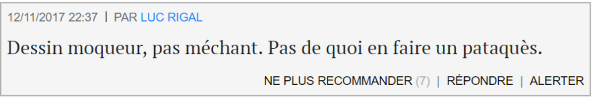Fabrice Nicolino: le dessin de Coco est une moquerie ! C'est de l ...