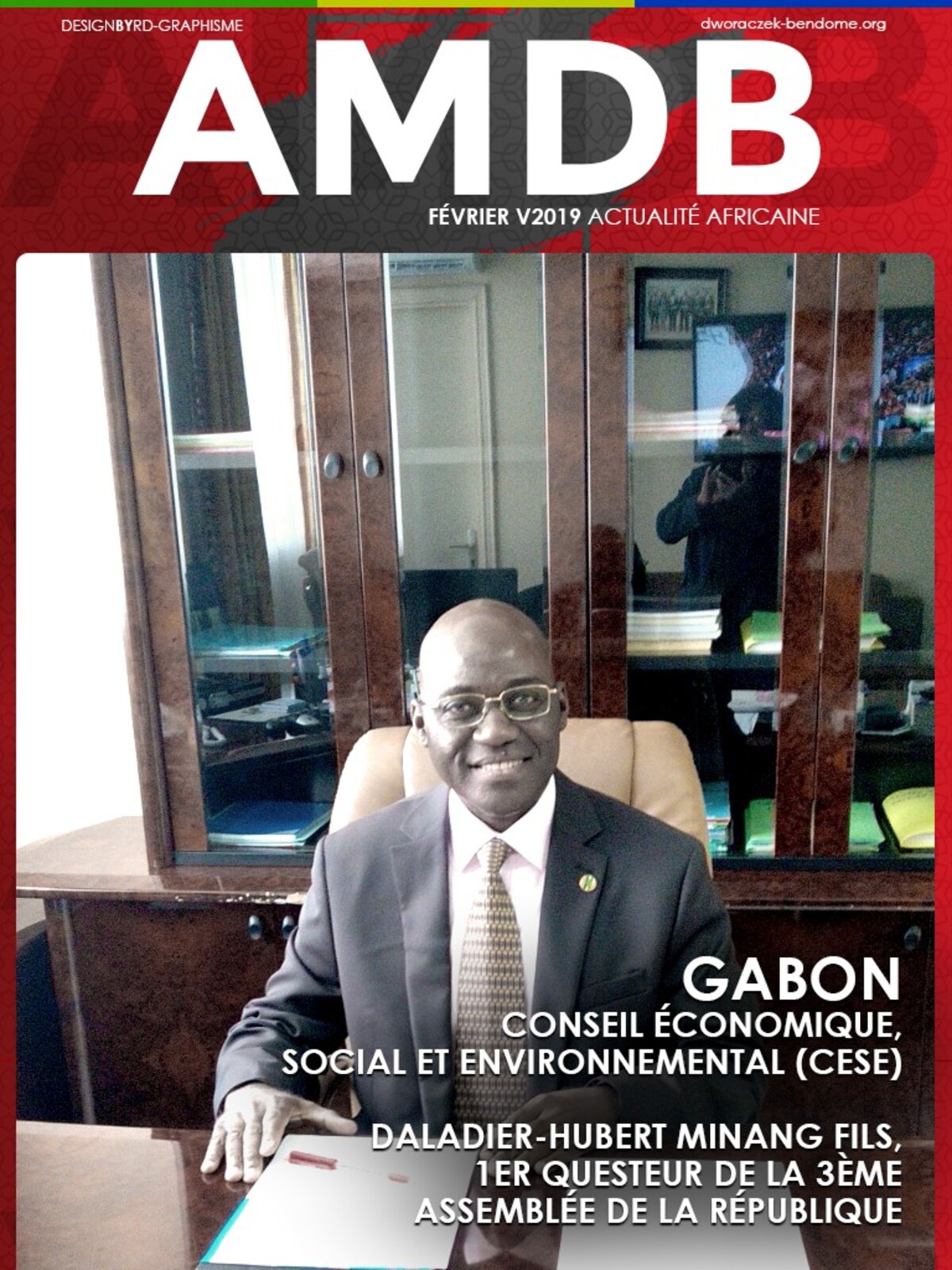 1er Questeur du CESE Gabon, M. Daladier-Hubert Minang Fils | Le Club