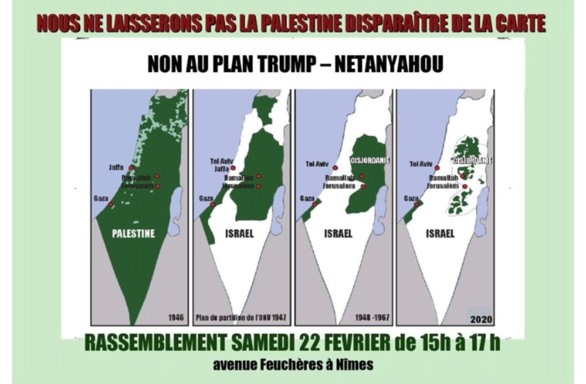 Laissons la Palestine disparaître de la carte. | Le Club