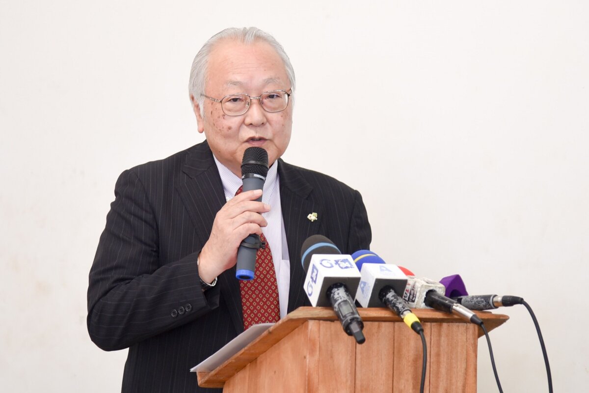 DIPLOMATIE : les adieux de l'Ambassadeur du Japon au Gabon au Président ...