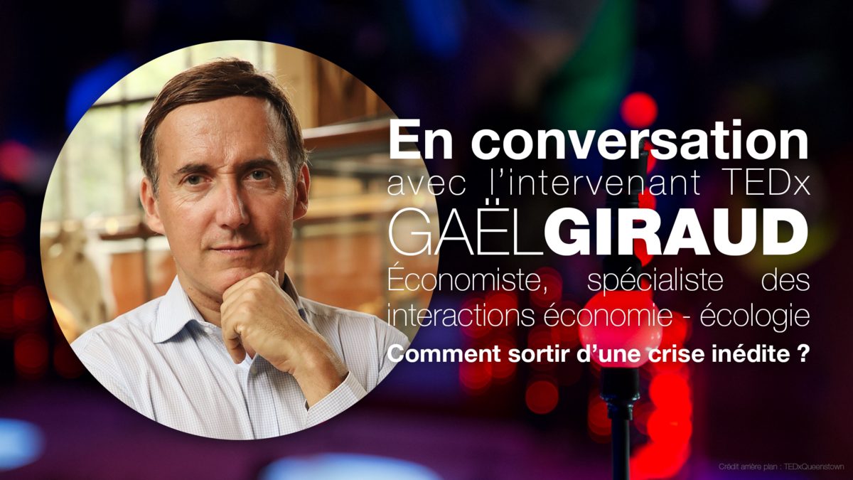 TEDx Conversations avec Gaël GIRAUD, Comment sortir d’une crise inédite ...