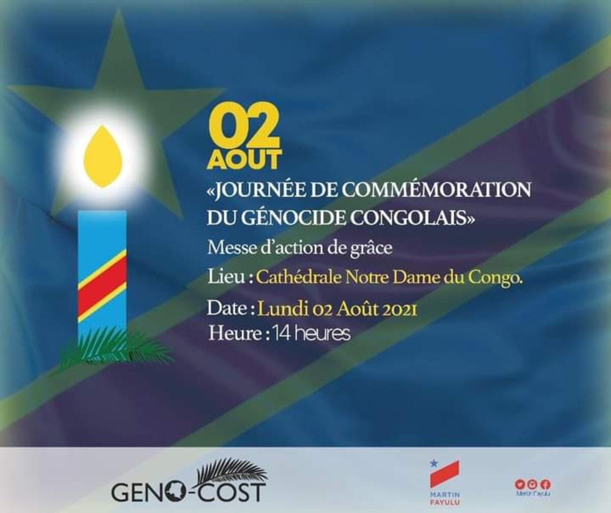 RDC : 2 août journée du génocide des Congolais sans exécution du Rapport Mapping! | Le Club