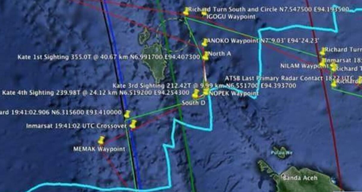 Vol MH370 : une quête inachevée (4/5 : autres contraintes sur la ...