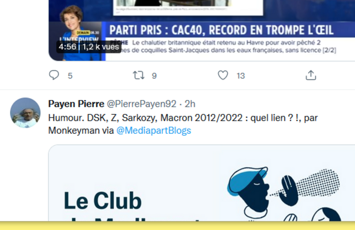 Humour. DSK, Z, Sarkozy, Macron 2012/2022 : quel lien ? ! | Le Club