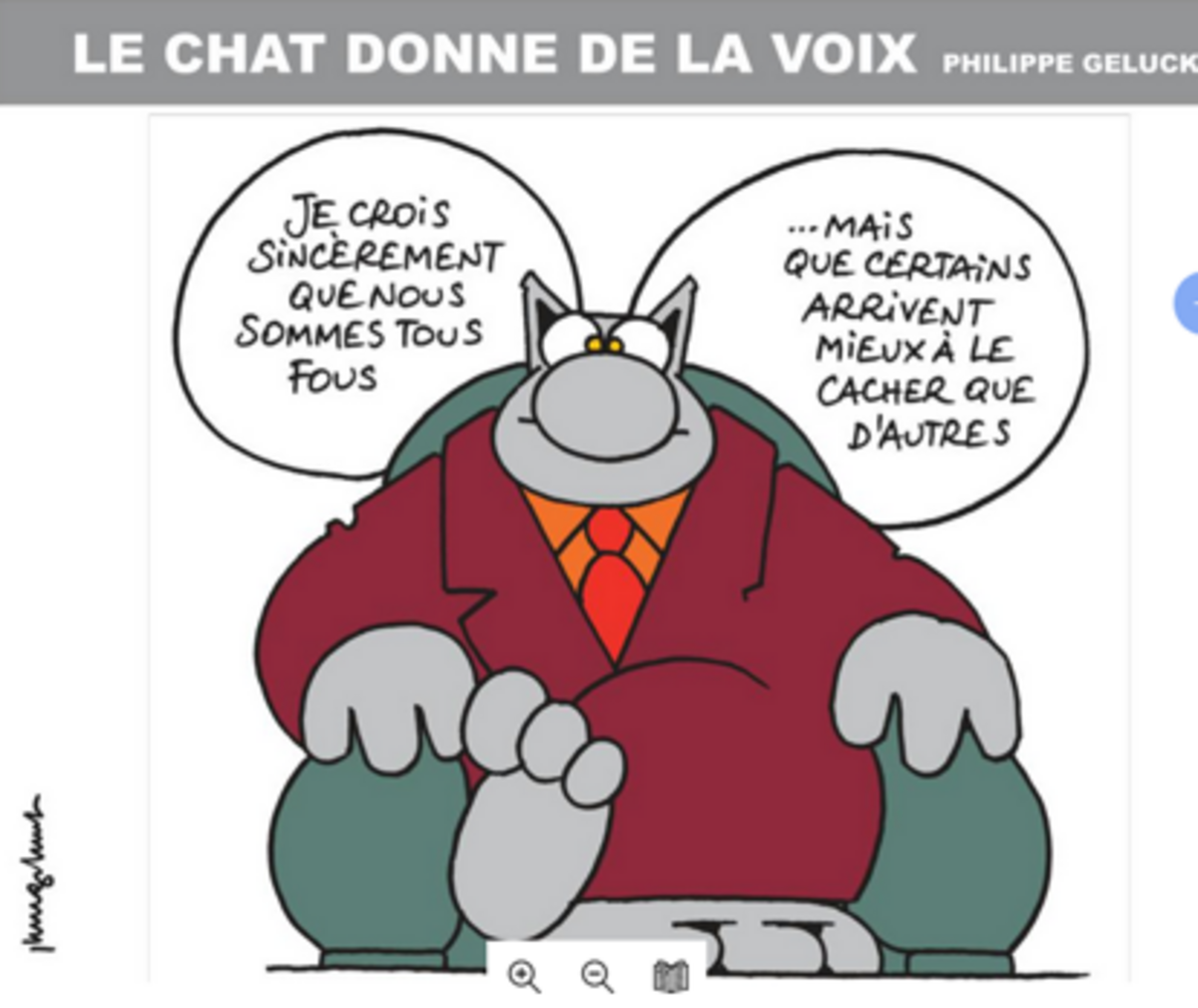 Humour. Les gens sont fous mais les variétés pullulent ! V. GELUCK ...