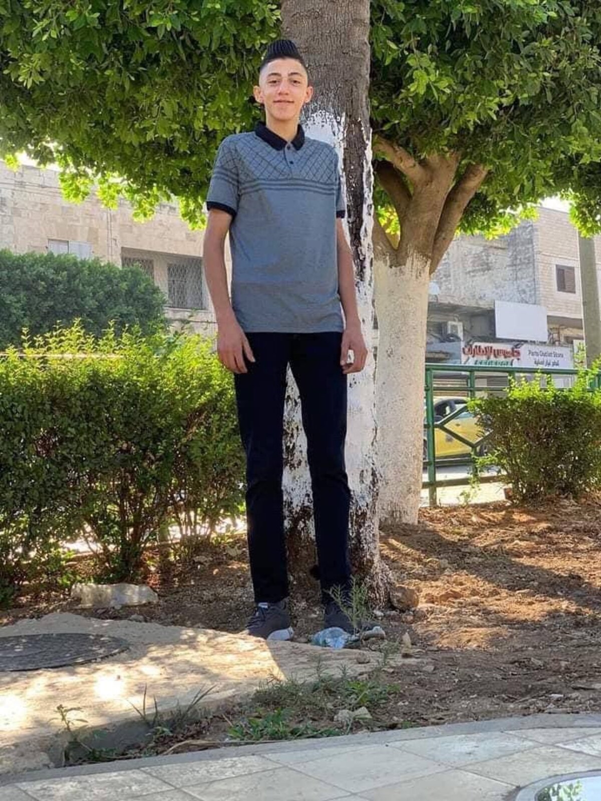 Hussein Jamal Taha, 16 ans... | Le Club