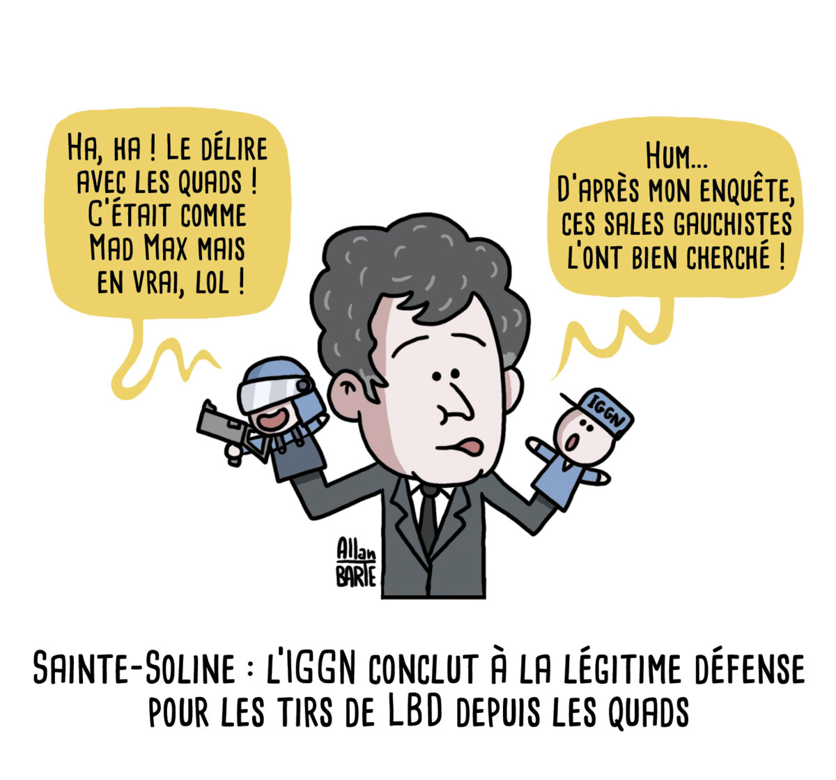 légitime défense ! | Le Club