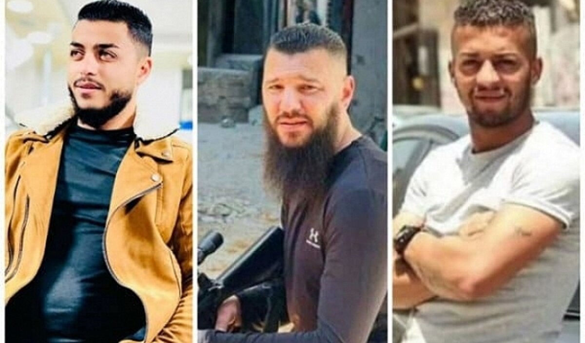 Fathi Rizk, 30 an, Abdallah Abu Hamdan, 24 ans et Mhammad Zaytoun, 32 ...