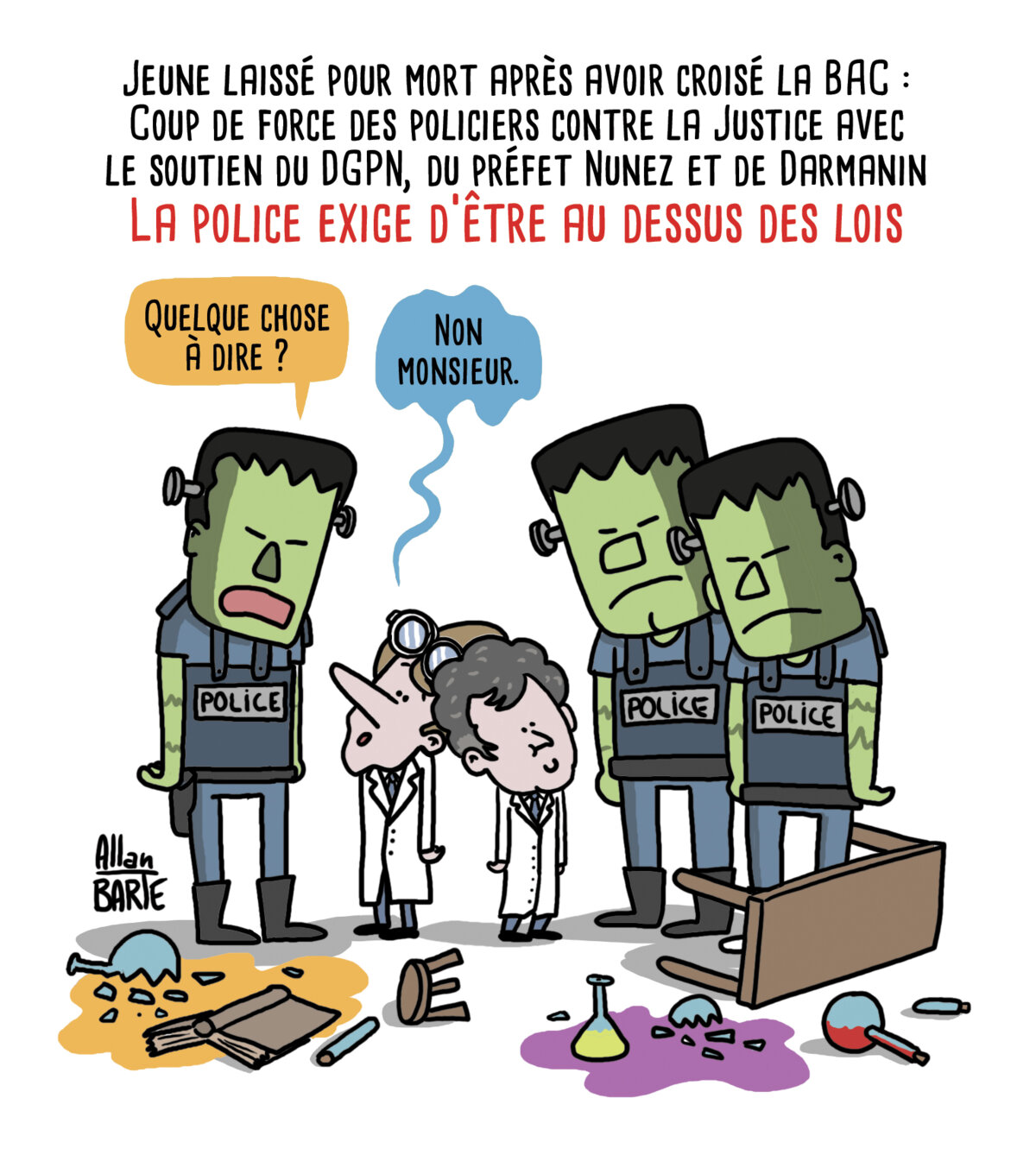 La Police en roue libre | Le Club