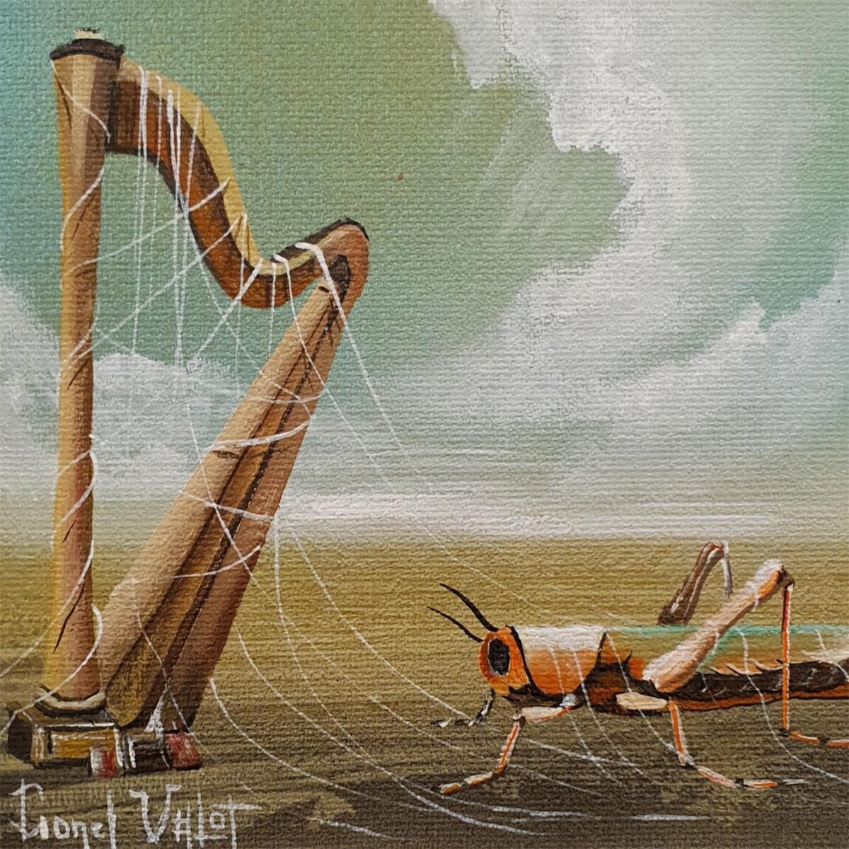 La harpe et la flûte. | Le Club