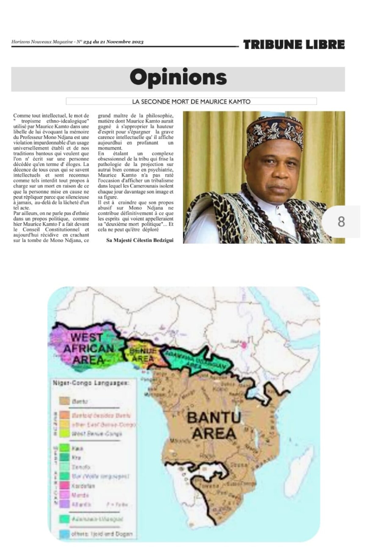 LE DROIT D'INVENTAIRE PROFANÉ PAR LA TRADITION DITE "BANTOU" | Le Club