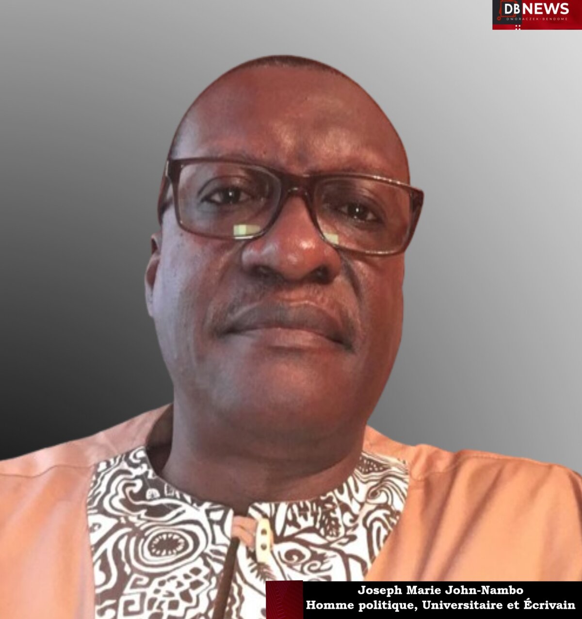 Gabon : Joseph Marie John-Nambo, portrait d'un homme de conviction | Le ...