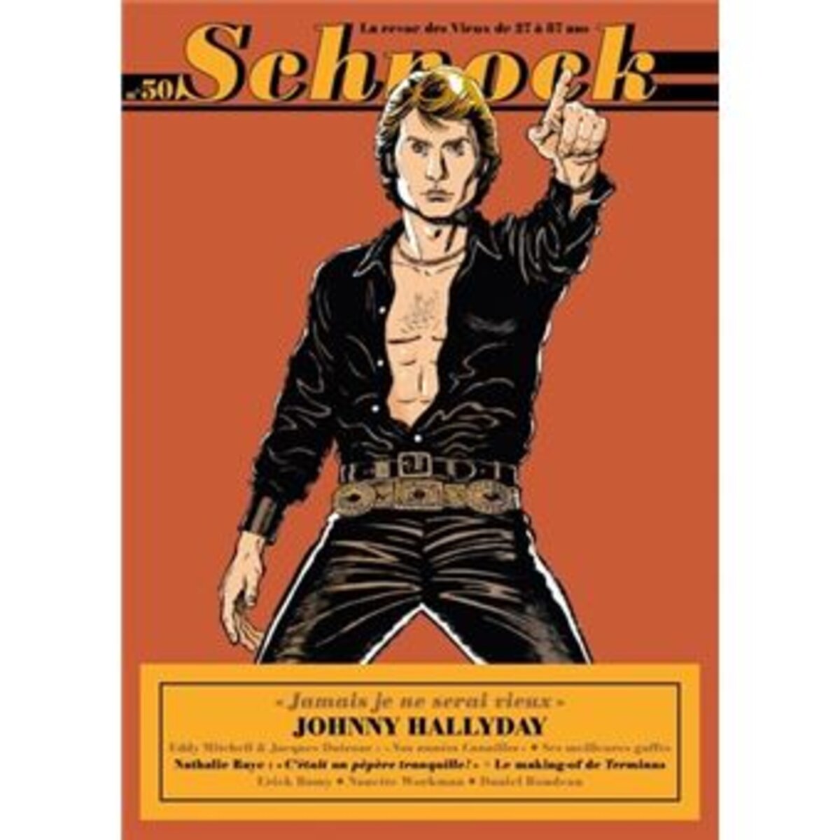 Schnock n°50 Johnny Hallyday | Le Club