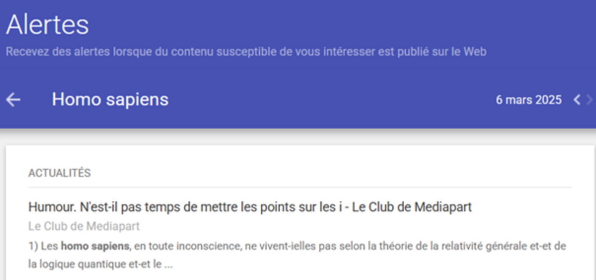 Humour. N’est-il pas temps de mettre les points sur les i ? ! | Le Club