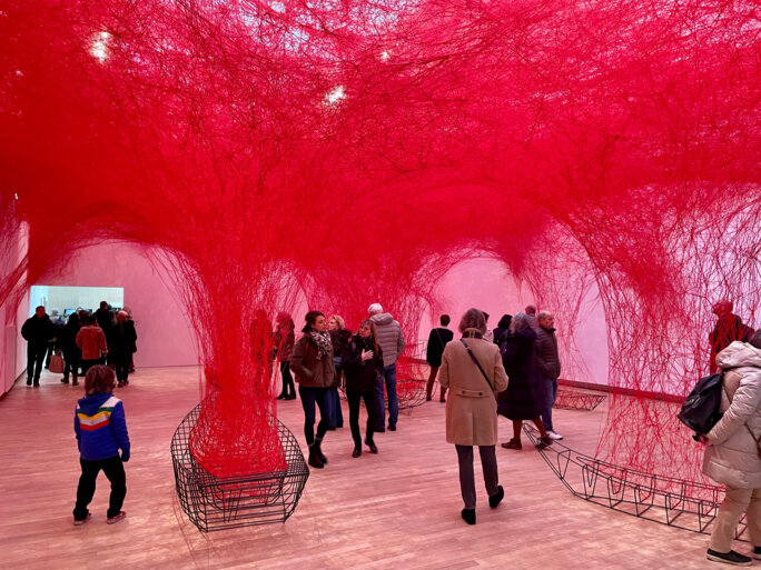 Chiharu Shiota au Grand Palais | Le Club