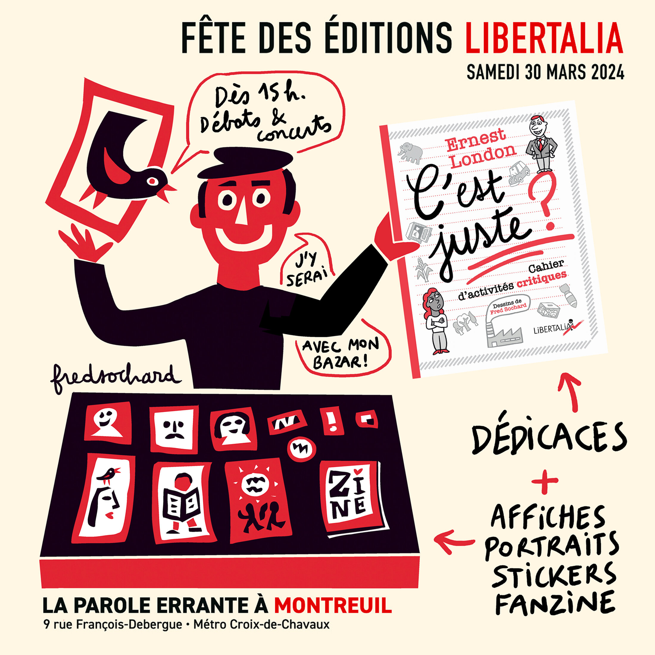 La Fête des éditions Libertalia | Le Club
