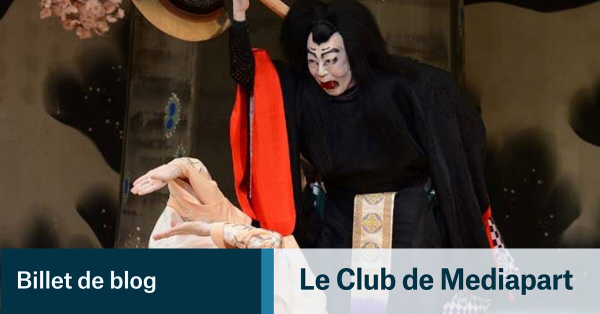 Yajûrô Bandô donne une magistrale représentation Kabuki, à la MCJ du ...