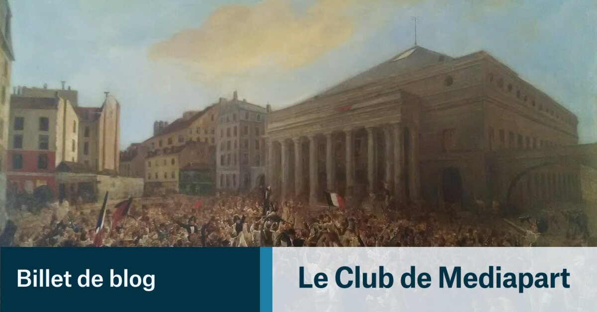 "Le Serment de l'Odéon" tableau de Claude Joseph Edouard Curty (1830 ...