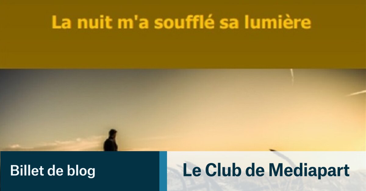 « La nuit m'a soufflé sa lumière », de Stéphane Amiot | Le Club