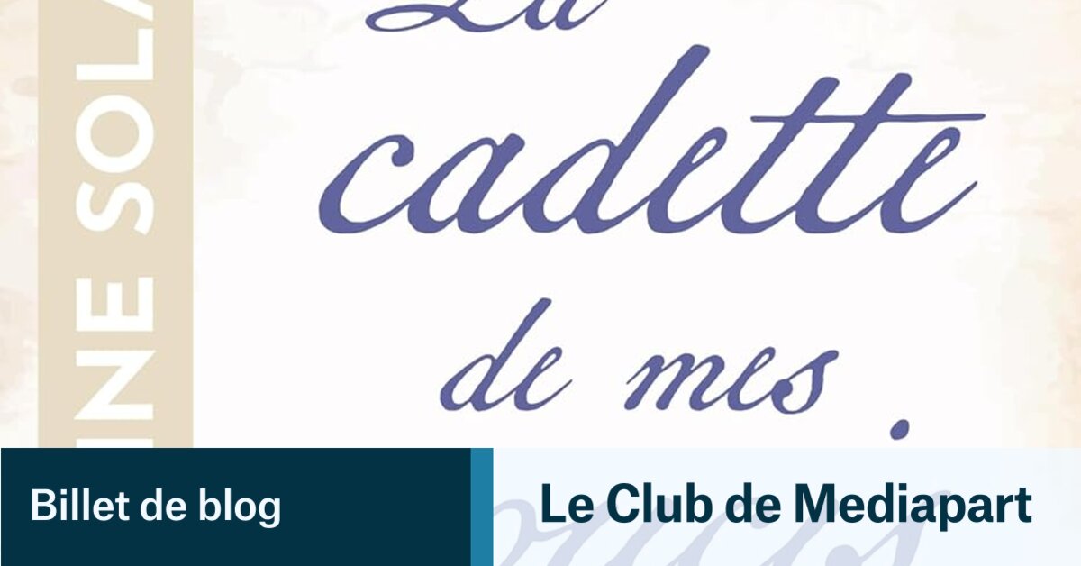 La cadette de mes soucis de Marjolaine Solaro | Le Club