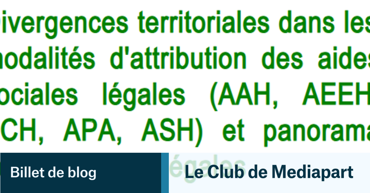 MDPH : uniformisation, fraude ? Le rapport de l'IGAS et de l'IGF 1/2 | Le Club