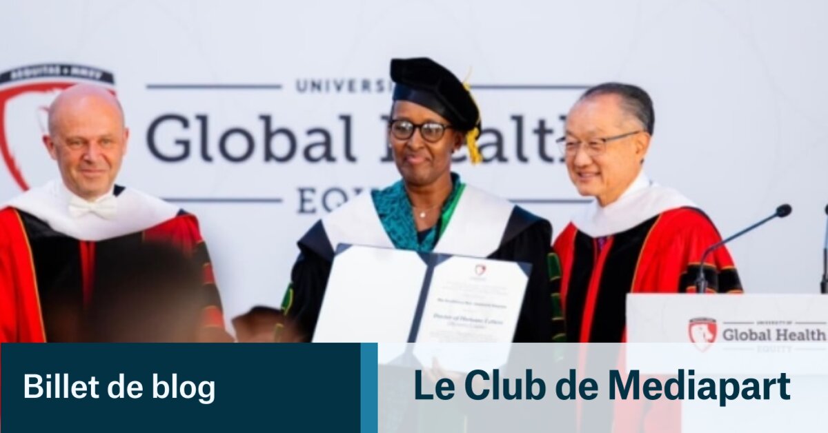 JEANETTE KAGAME, PREMIERE DAME DU RWANDA HONOREE D’UN DOCTORAT HONORIS ...