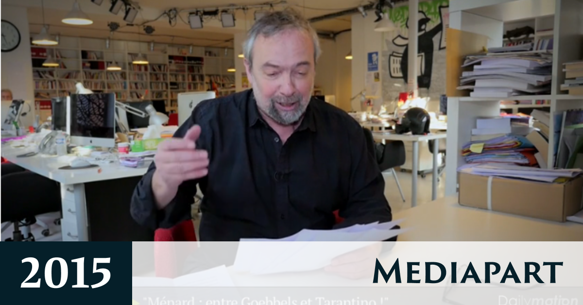 MediaPorte: «Ménard, entre Goebbels et Tarantino!» | Mediapart