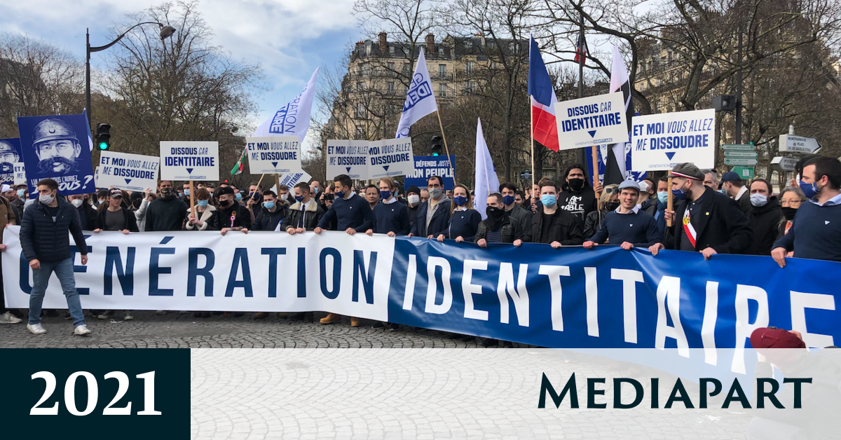 Génération identitaire manifeste contre sa dissolution | Mediapart Génération identitaire manifeste contre sa dissolution | Mediapart