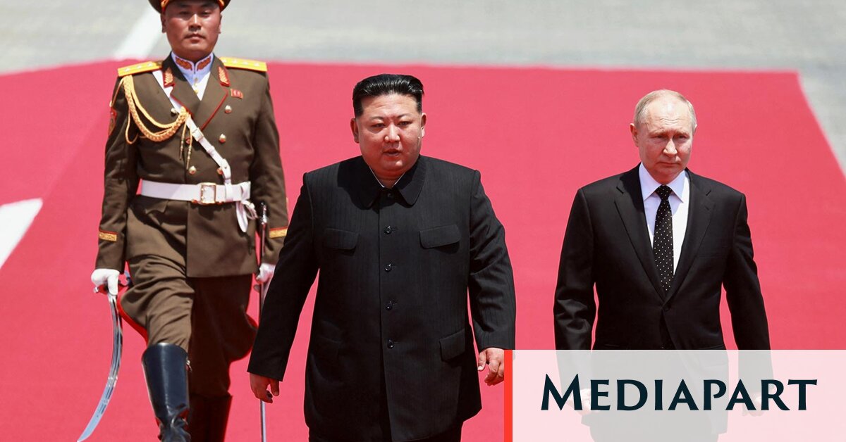 Depuis Pyongyang, Kim Jong-un et Vladimir Poutine défient les pays ...