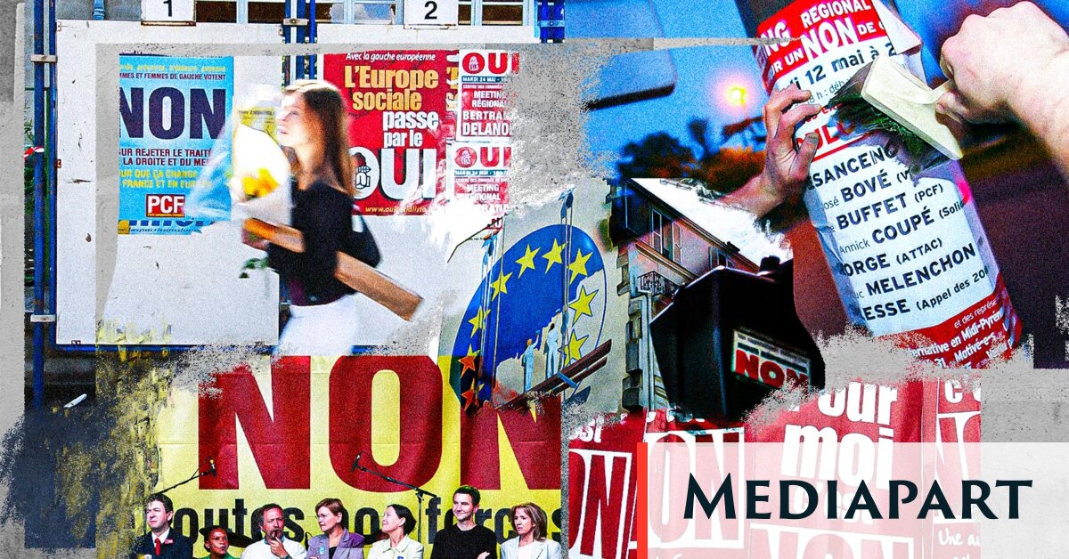 Référendum européen de 2005 : leur « plus belle campagne » | Mediapart