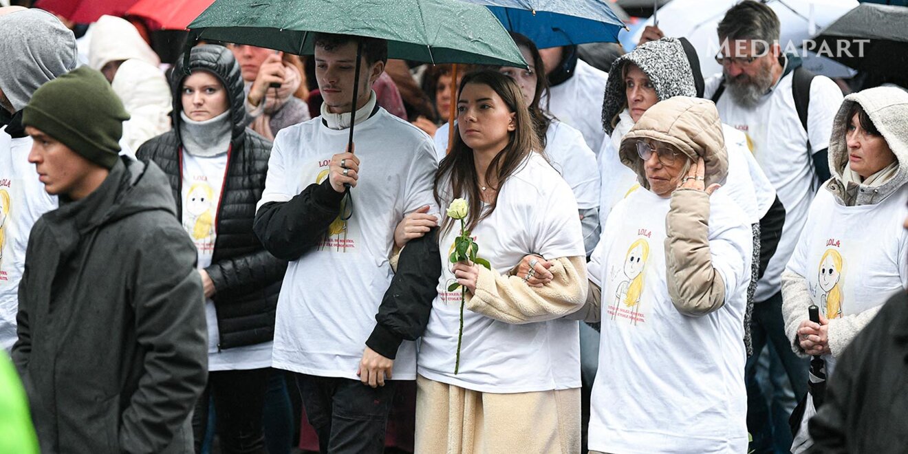 À la marche en hommage à Lola, sa famille célèbre « la solidarité, la ...