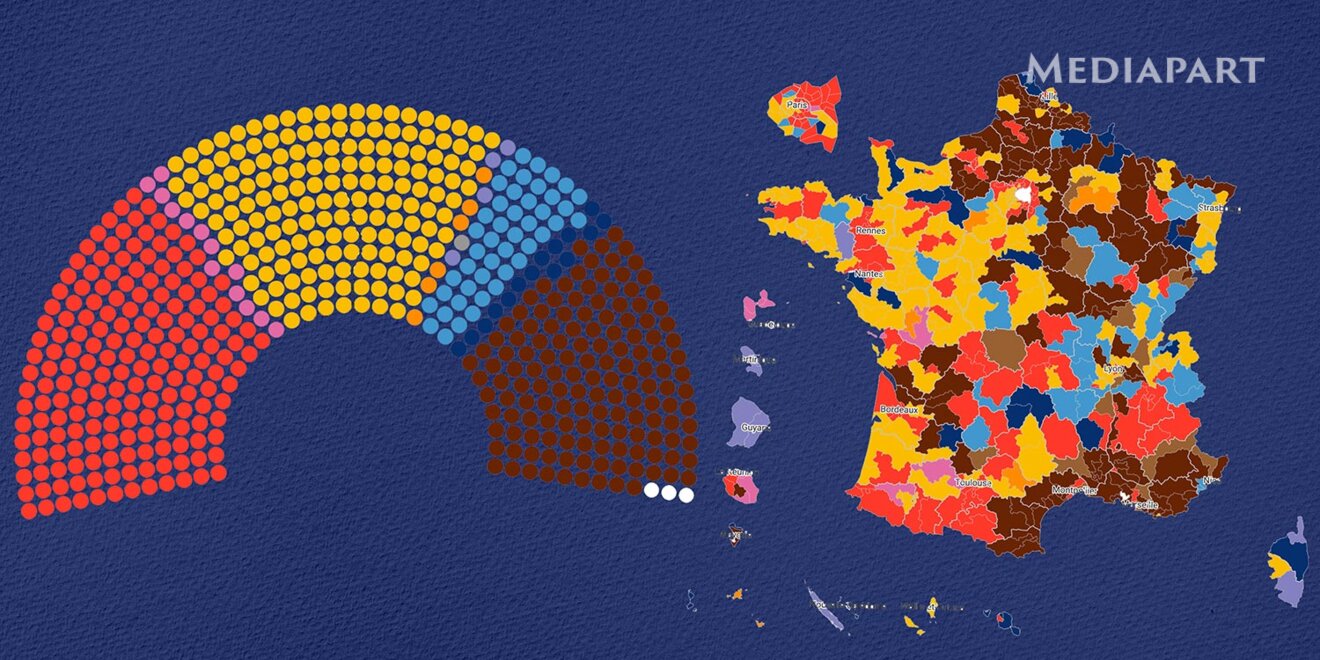 Visualisez les résultats des élections législatives 2024 | Mediapart