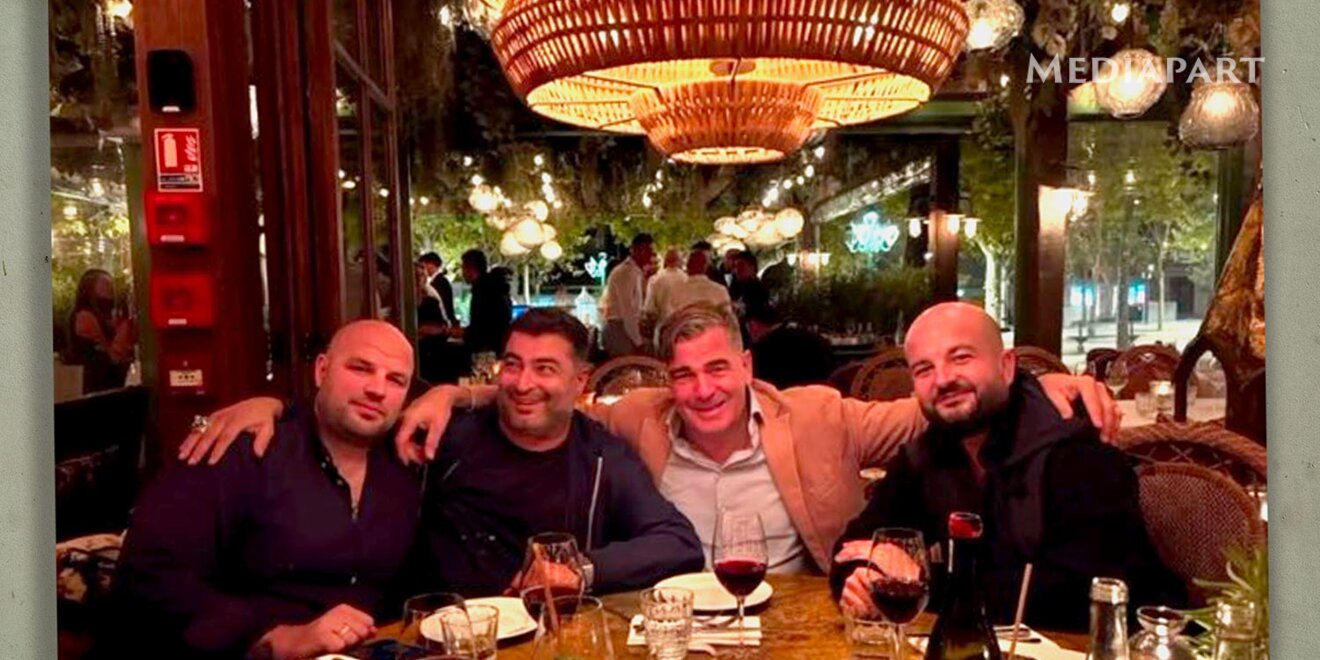 Le dîner privé de David Rachline avec Frédéric Chatillon et un militant ...